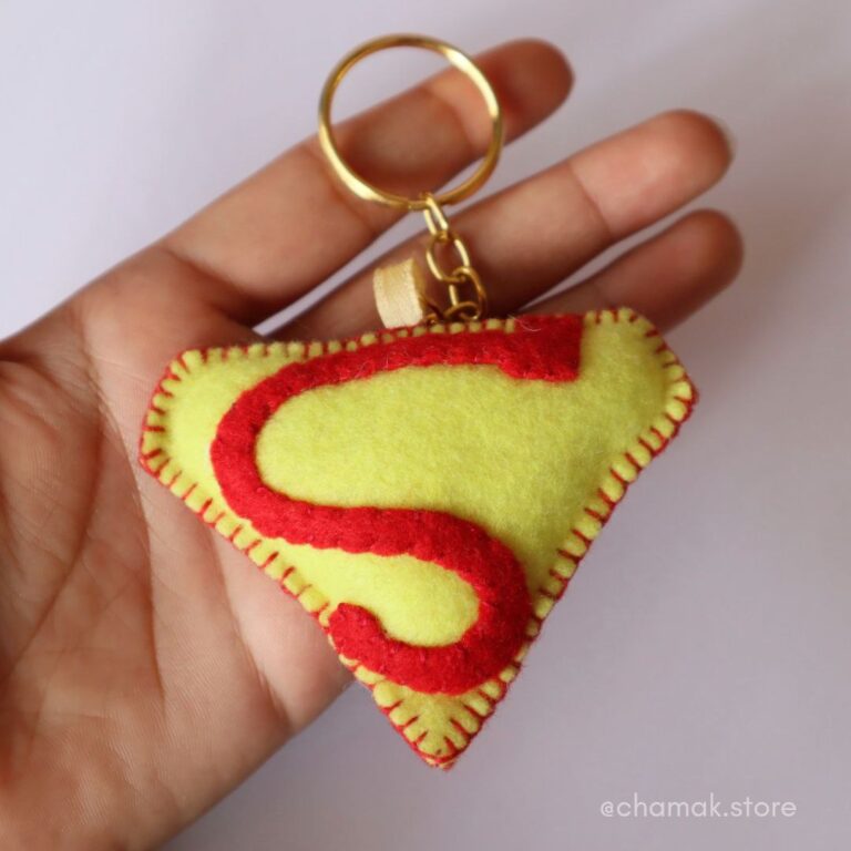 DC Superman Logo Keychain | Bag Charm - chamakstore.com